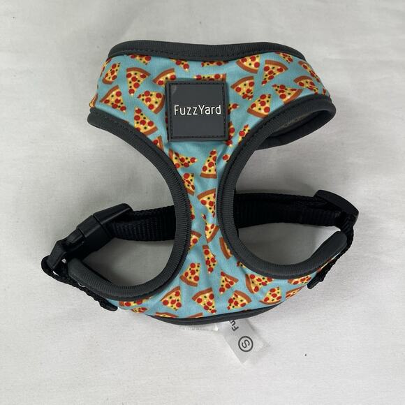 Fuzzyard | Dog | Fuzzyard Slice Of Pizza Print Dog Harness Small Small ...